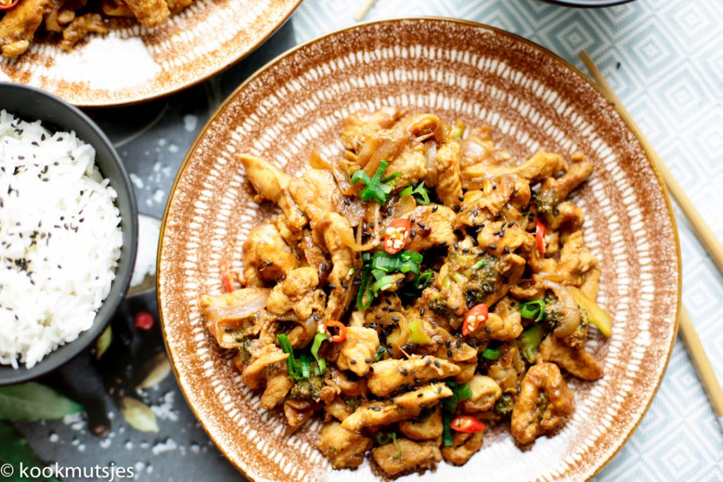 Kip met broccoli | Kookmutsjes