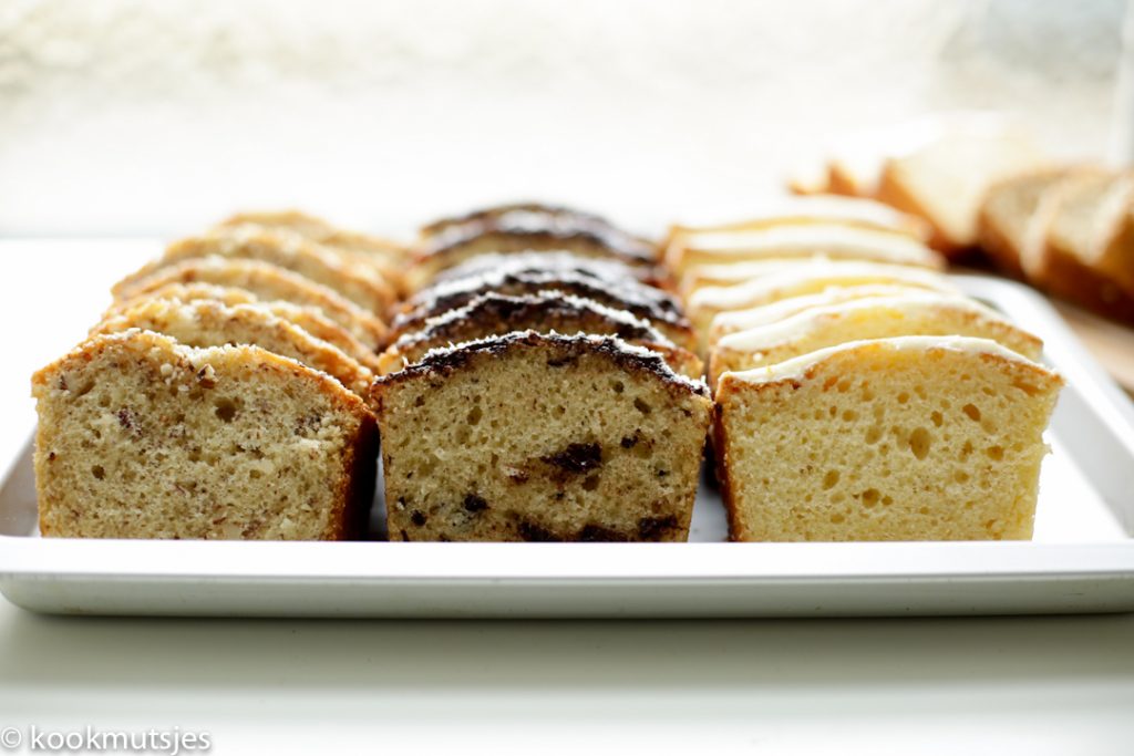 Drie cakes uit een beslag | Kookmutsjes