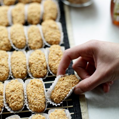 Kruimige pindakoekjes | Kookmutsjes