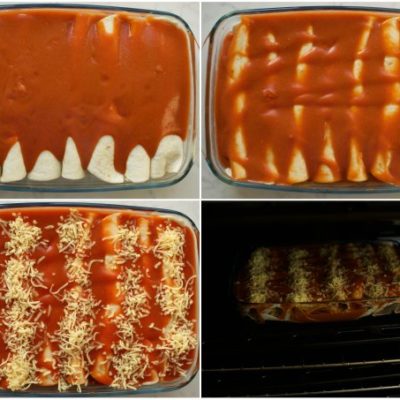 Enchiladas met gehakt | Kookmutsjes