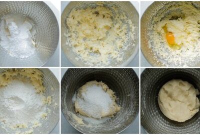 Witte chocolade-amandelkoek - Kookmutsjes