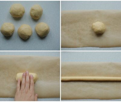 Witte chocolade-amandelkoek - Kookmutsjes