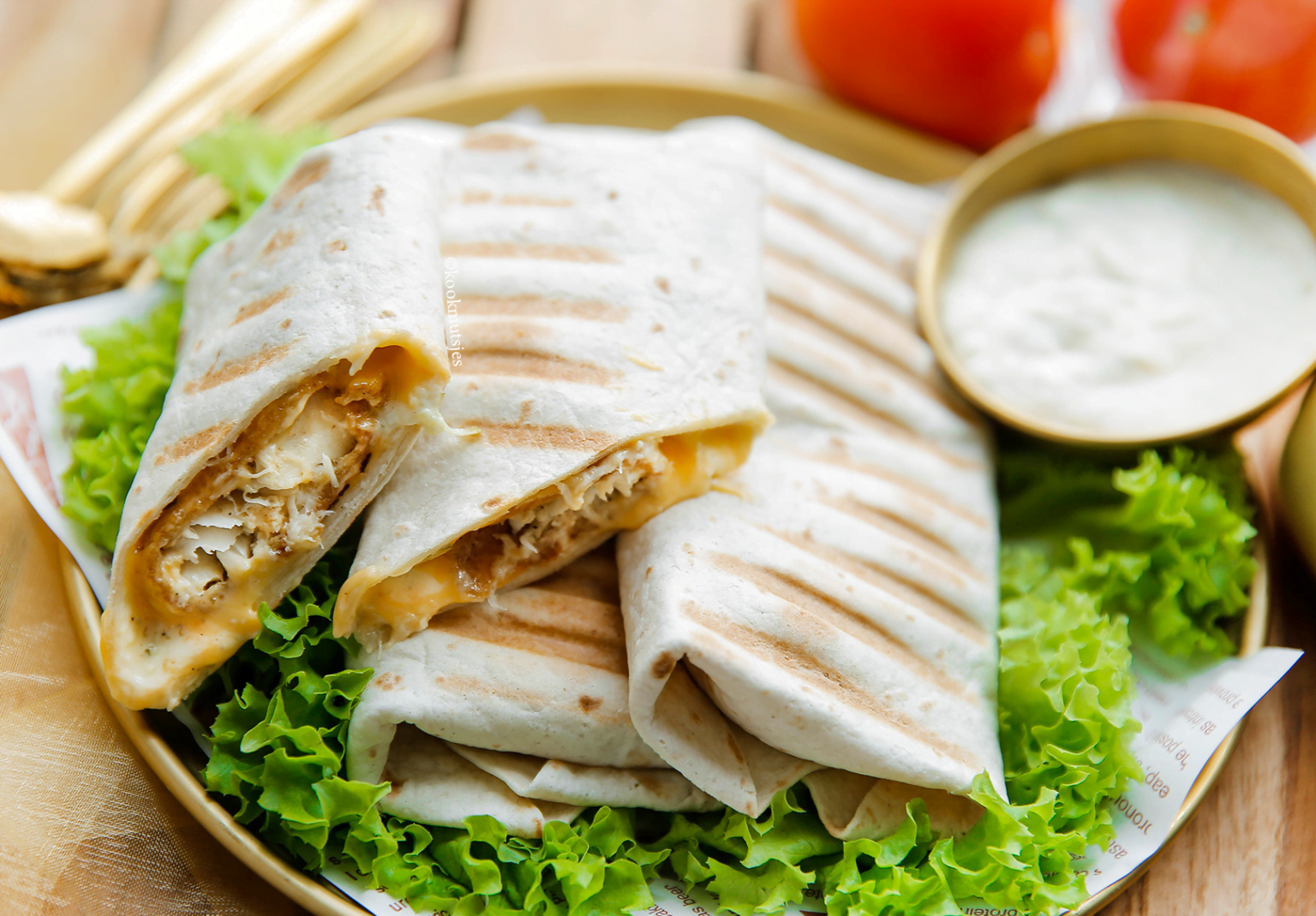 Fish filet wraps - Kookmutsjes