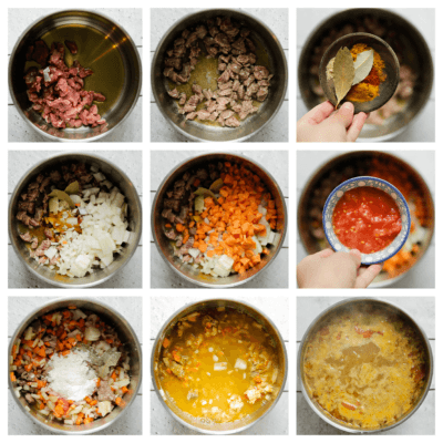 Soep met vlees en groenten | Kookmutsjes