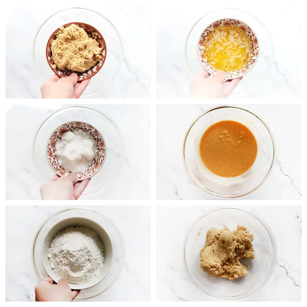 Kruimige Pindakoekjes met Chocolade - Kookmutsjes