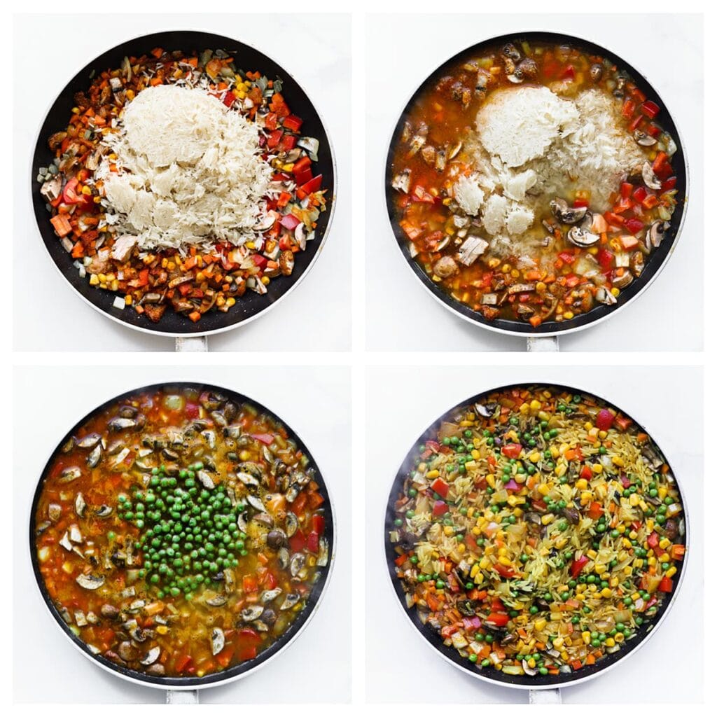 Rijst met Groenten en Garnalen | Kookmutsjes