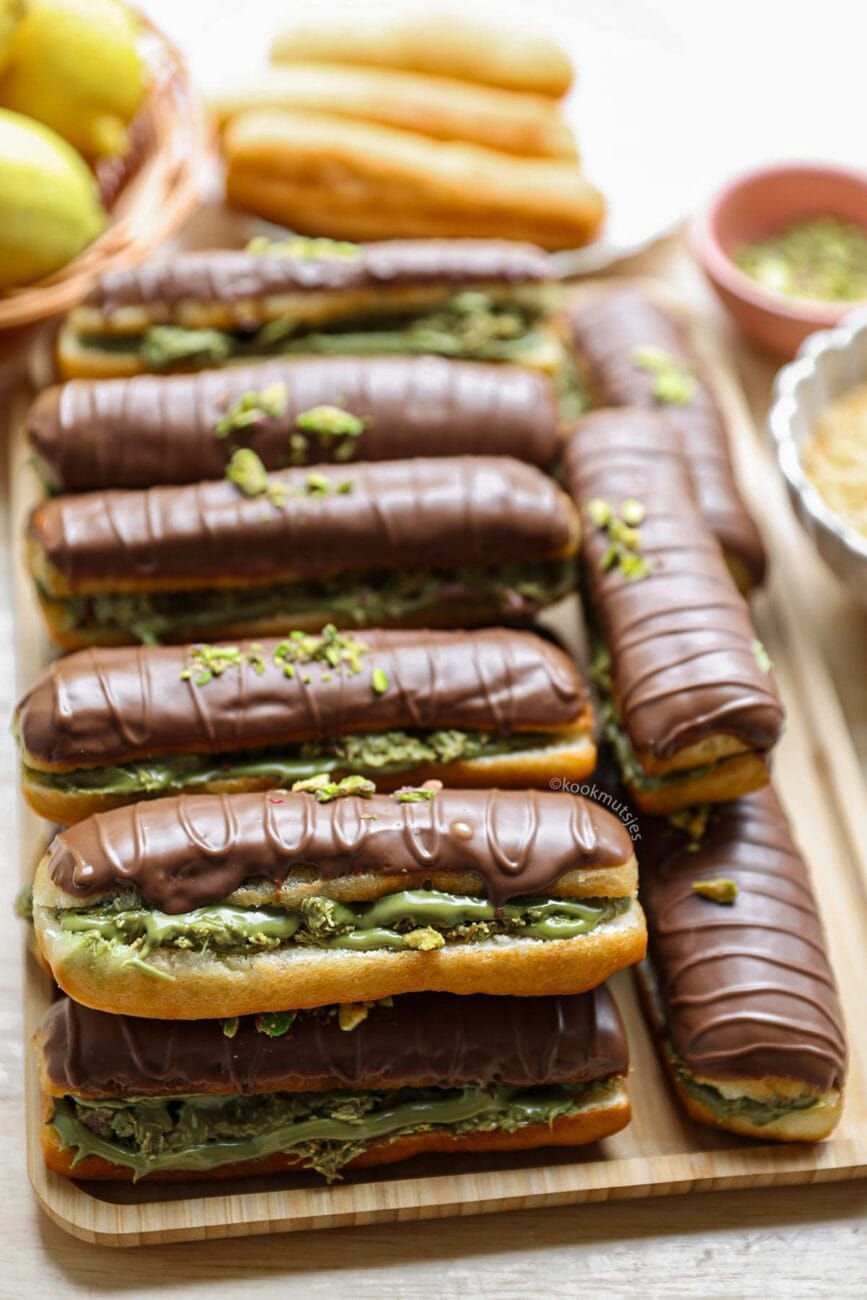 Het Beste Recept voor Pistache Long Donuts | Kookmutsjes